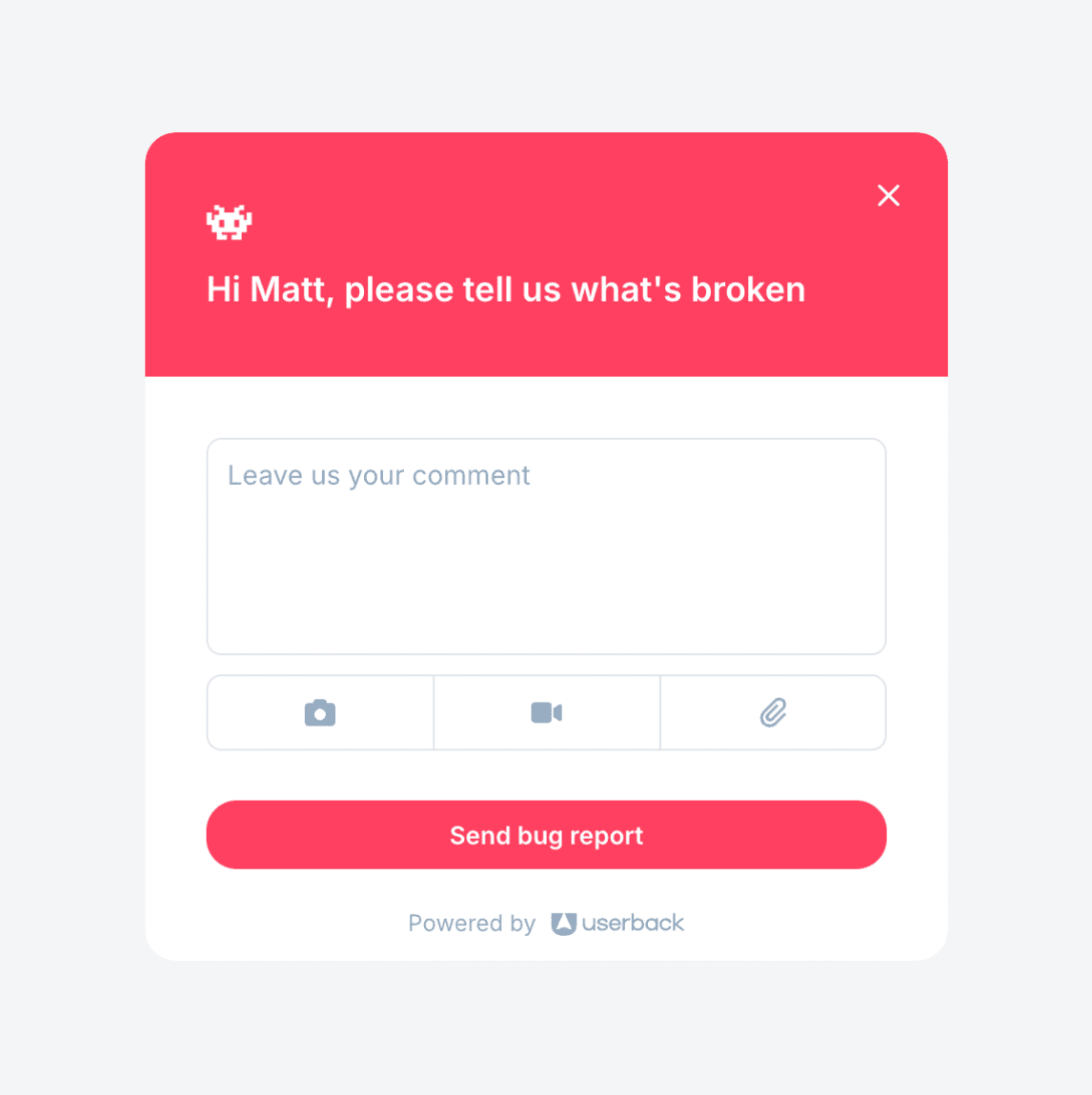 Bug Reporting Template | Userback
