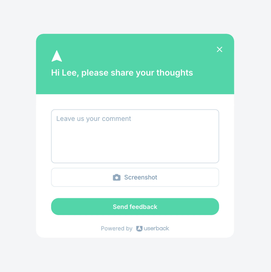 Visual Feedback Template | Userback