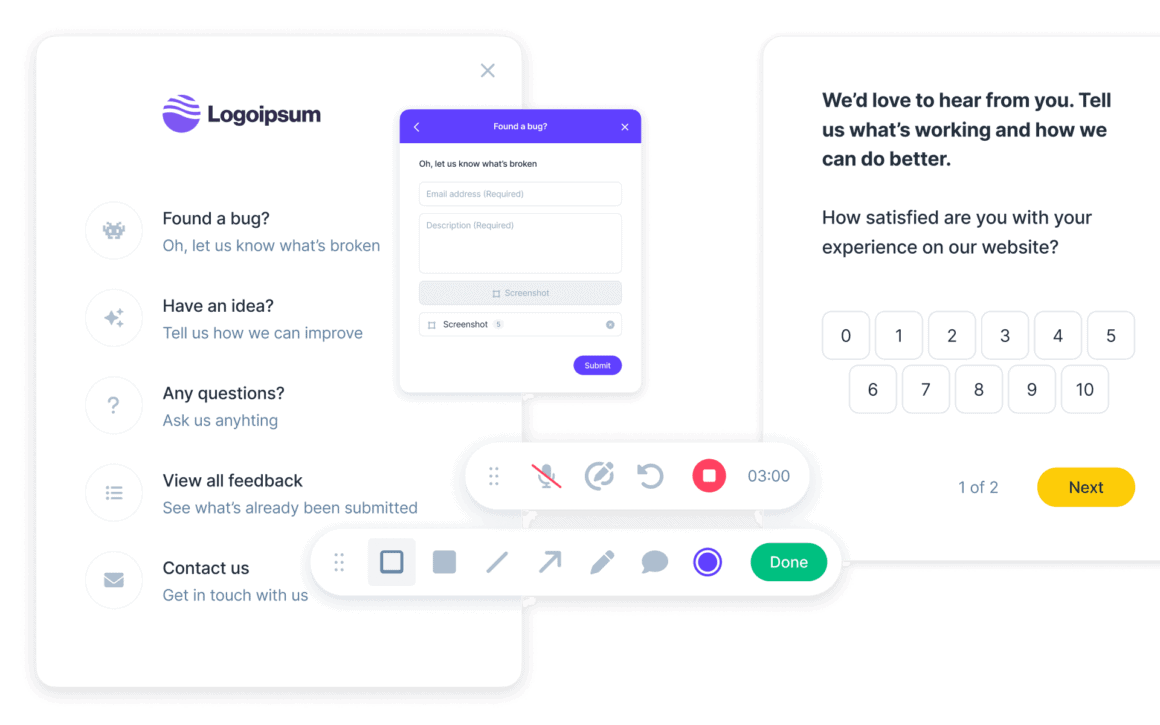 User-Friendly Feedback Form Templates | Userback