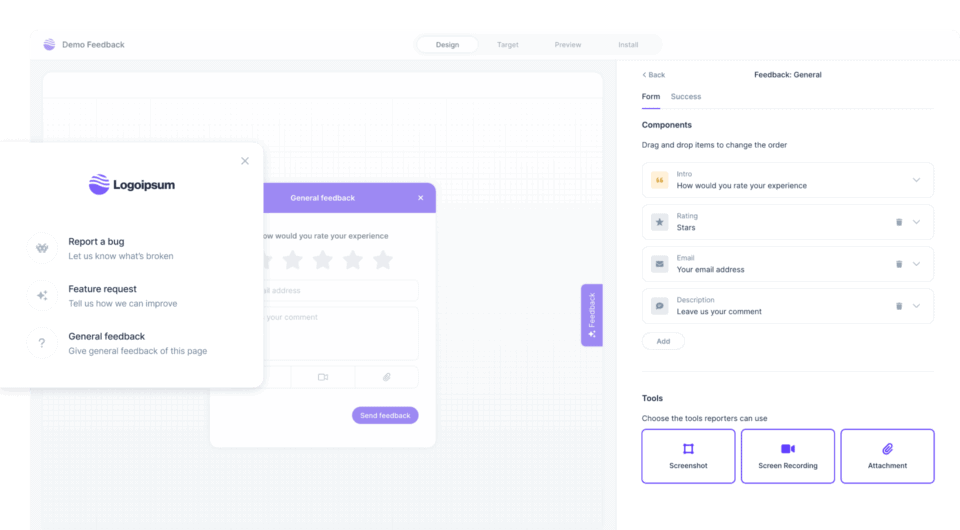 Userback Features | Powerful User Feedback Tools