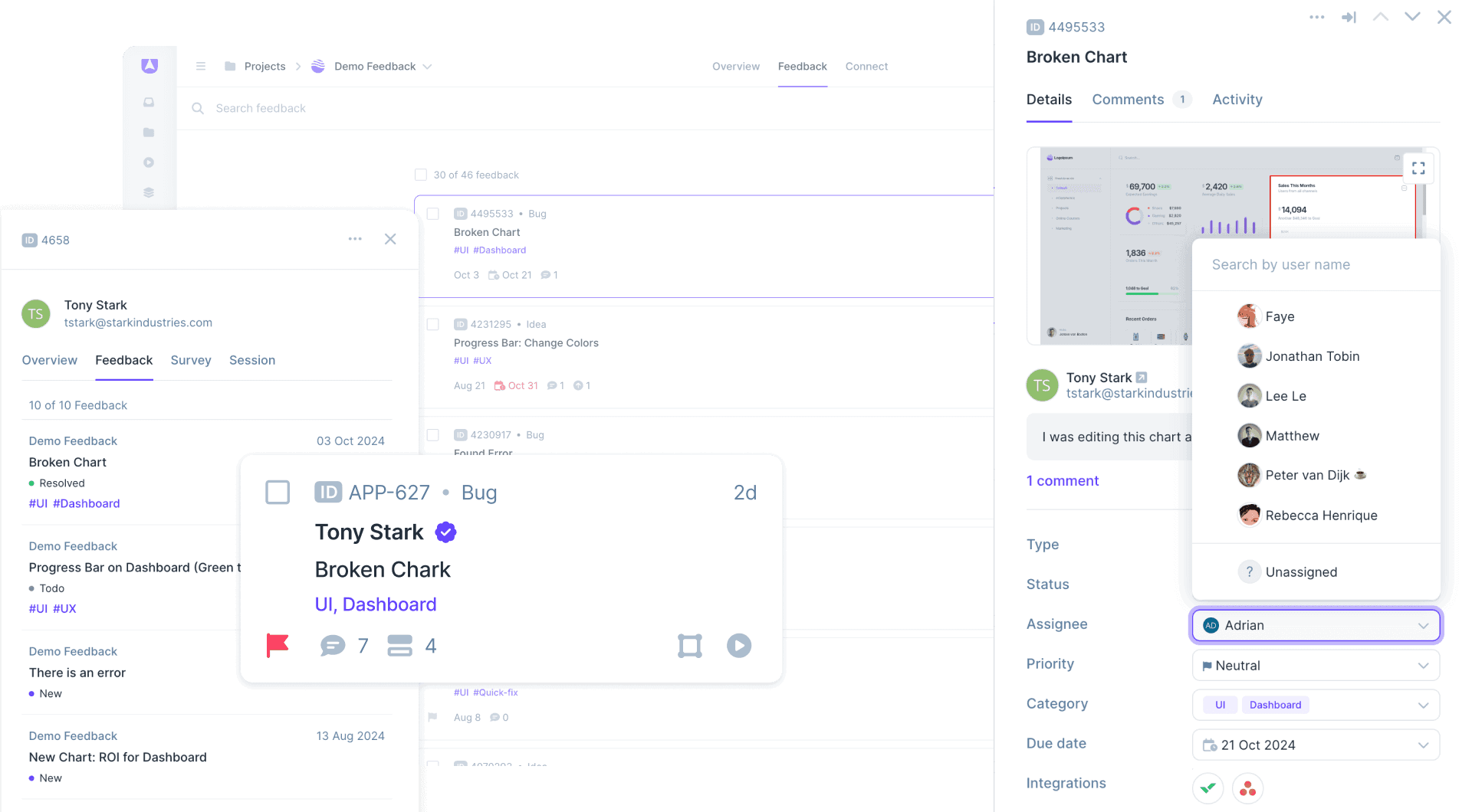 Userback Features | Powerful User Feedback Tools