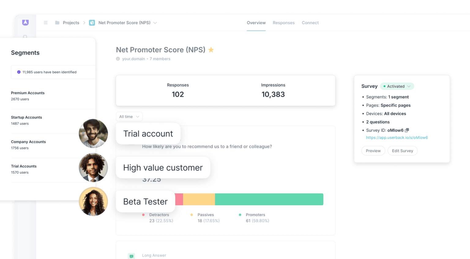 Userback Features | Powerful User Feedback Tools