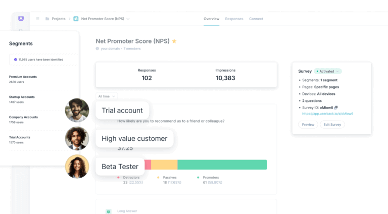 Userback Features | Powerful User Feedback Tools